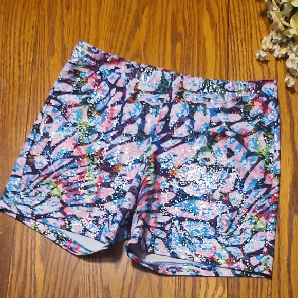 Danskin Now | Bottoms | Danskin Now Multicolored Bike Shorts Girls Xl ...